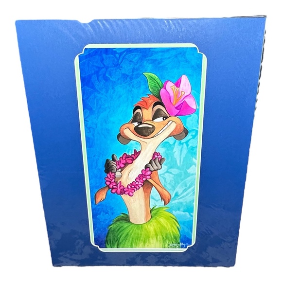 Disney | Art | Disney Parks Doug Bolly Timon Hula Anyone Matted Print 4 ...